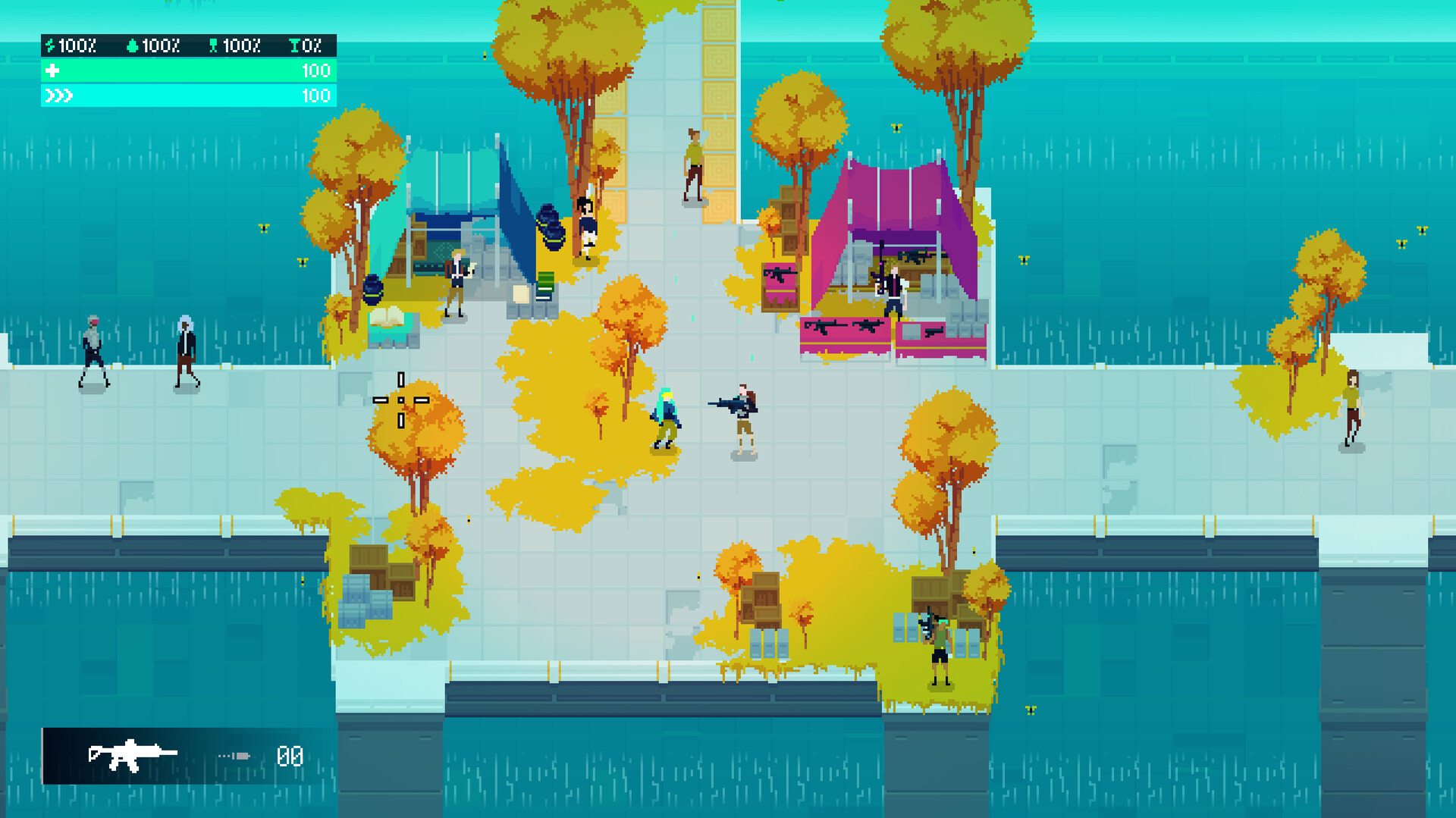 Blood Running on Steam