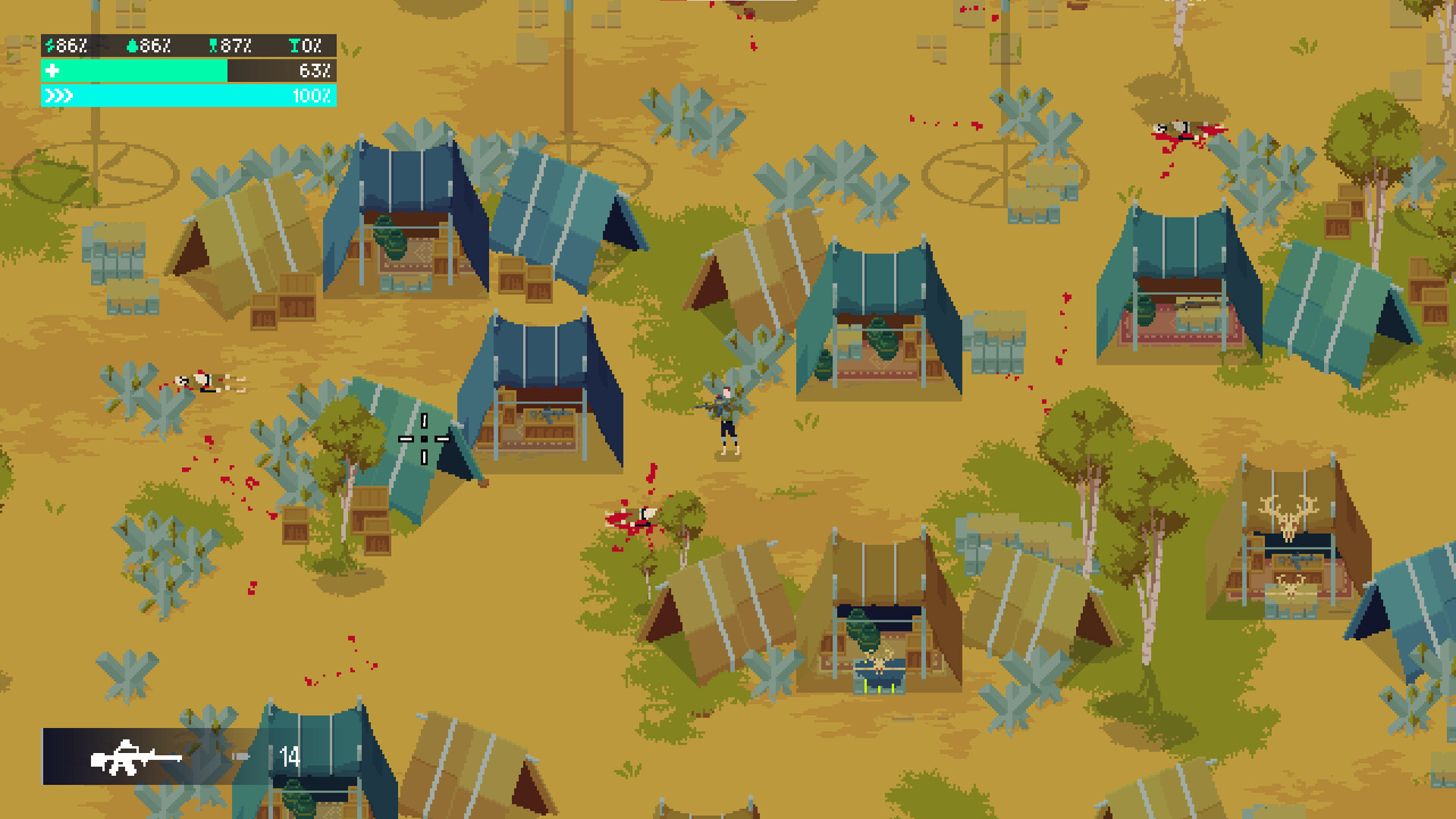 Blood Running on Steam