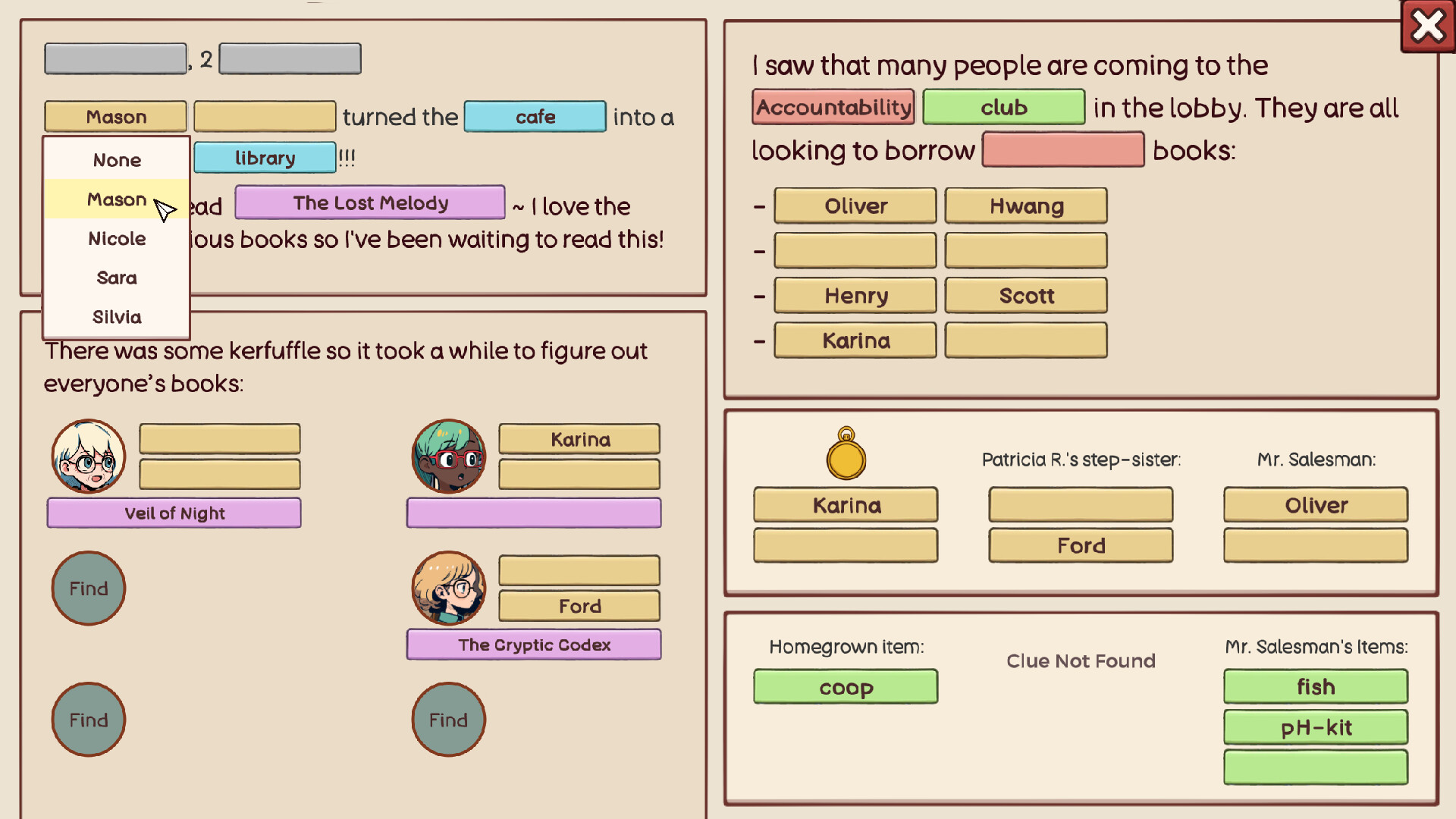 Little Problems: A Cozy Detective Game on Steam