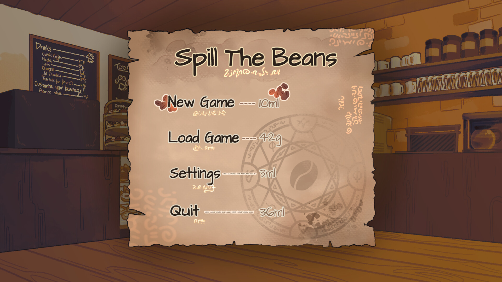 Spill the Beans on Steam