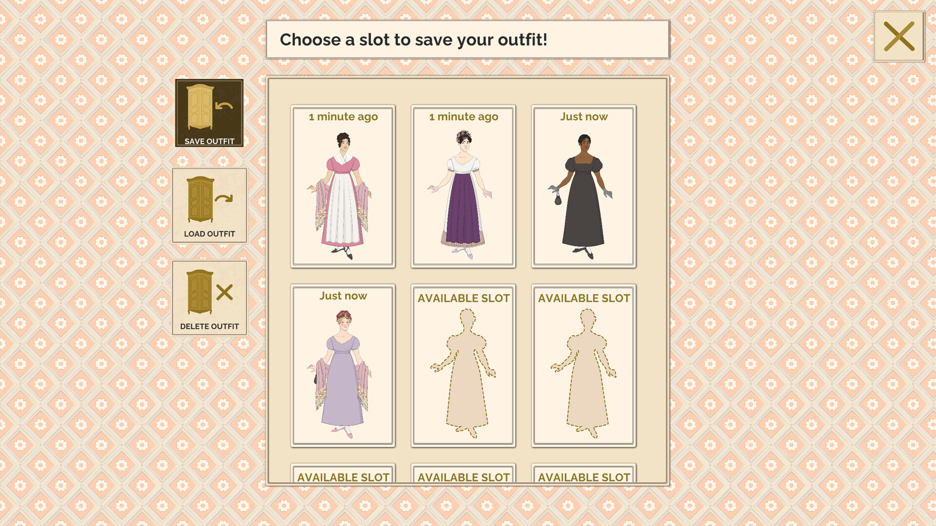 Historical Fashion Dress Up on Steam
