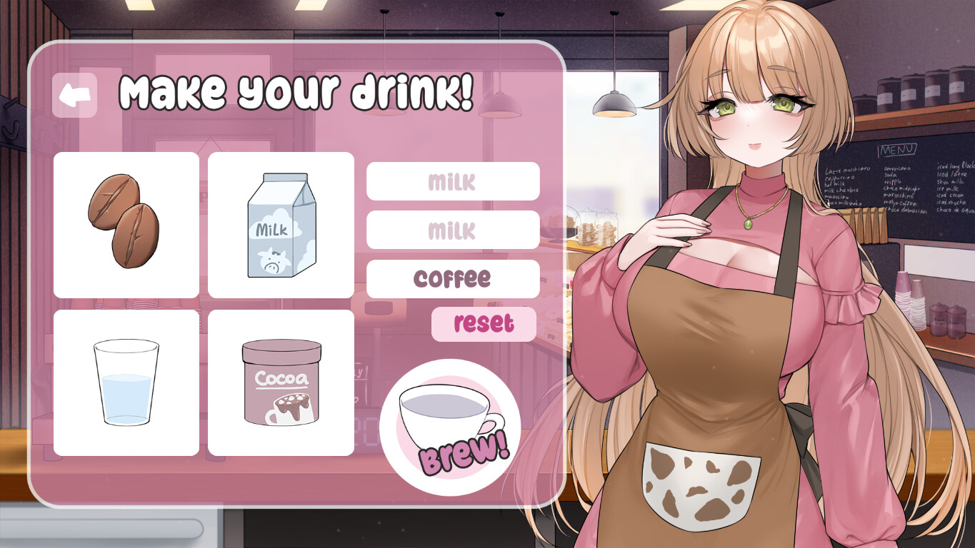 One Iced Latte With Your Breast Milk, Please! ☕ on Steam