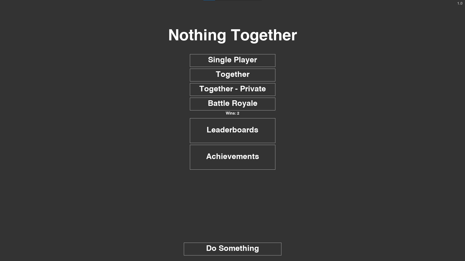 Nothing Together on Steam