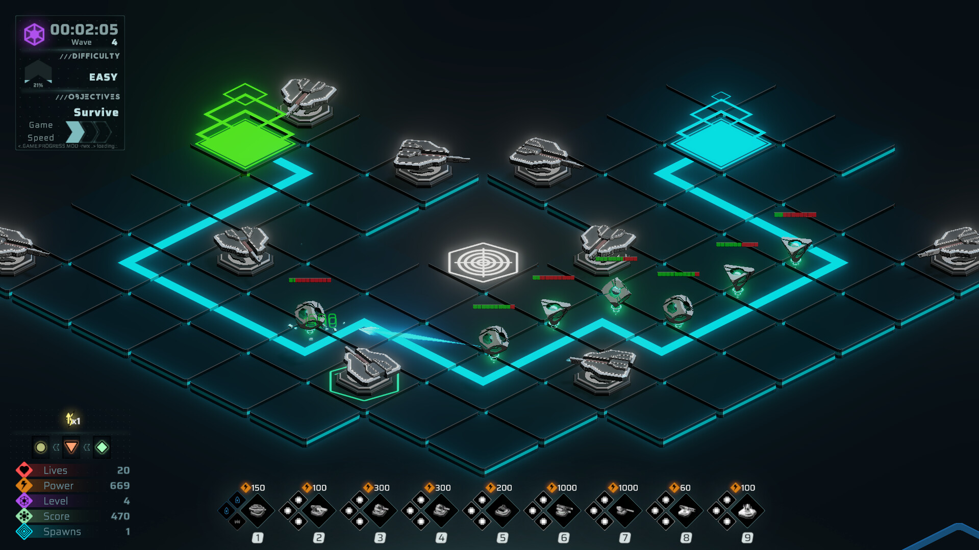 Neon Grid Defenders on Steam