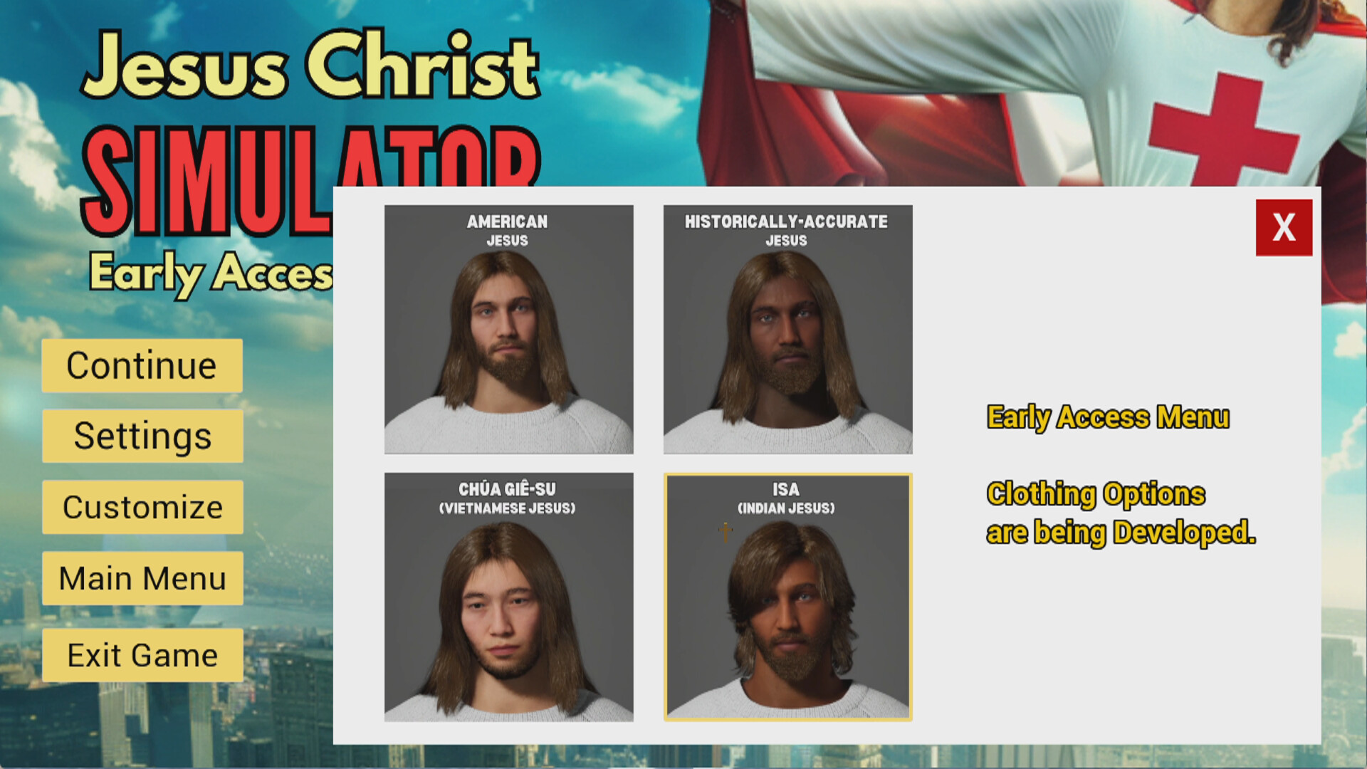 Save 20% on Jesus Christ Simulator on Steam