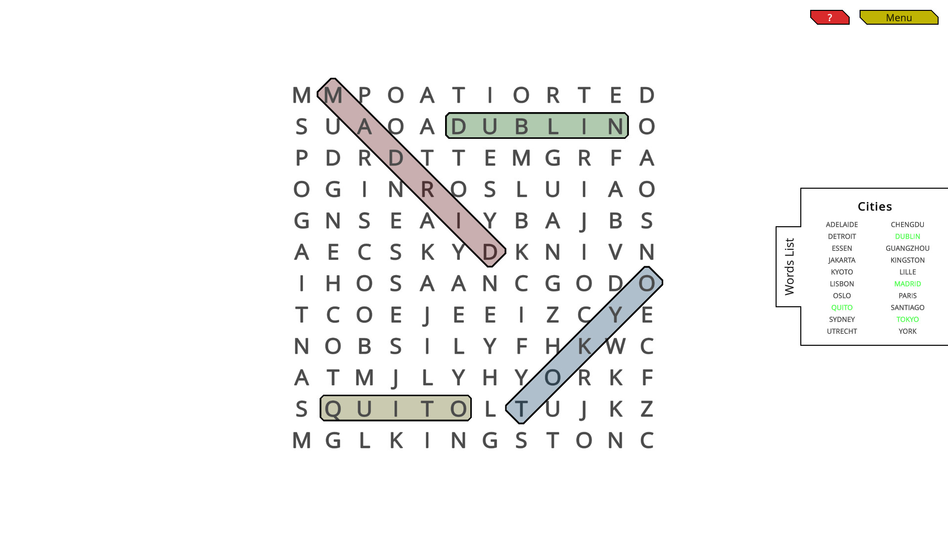 Woohoo! - Game "WordSearch" on Steam
