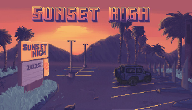 Sunset High on Steam