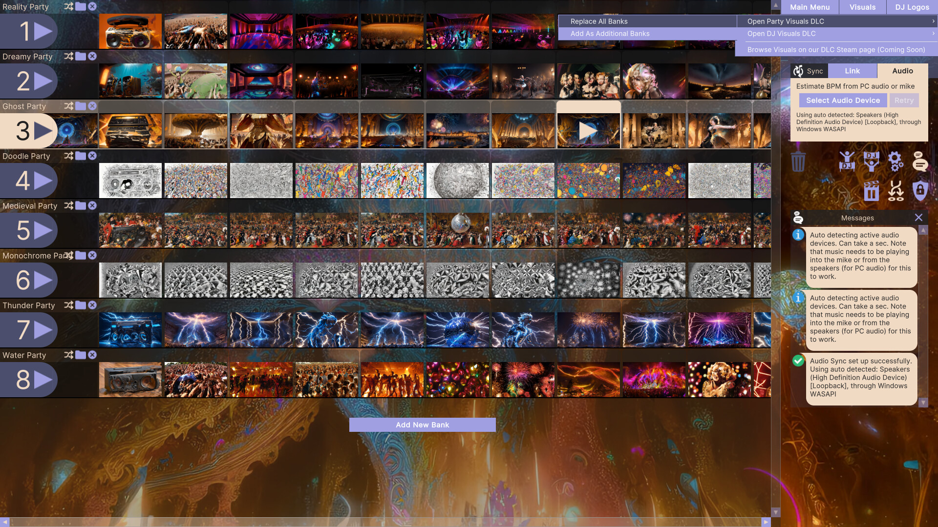 AI-VJ - Party Visuals on Steam