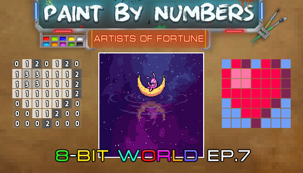 Steam：Paint By Numbers - 8-Bit World Ep. 7