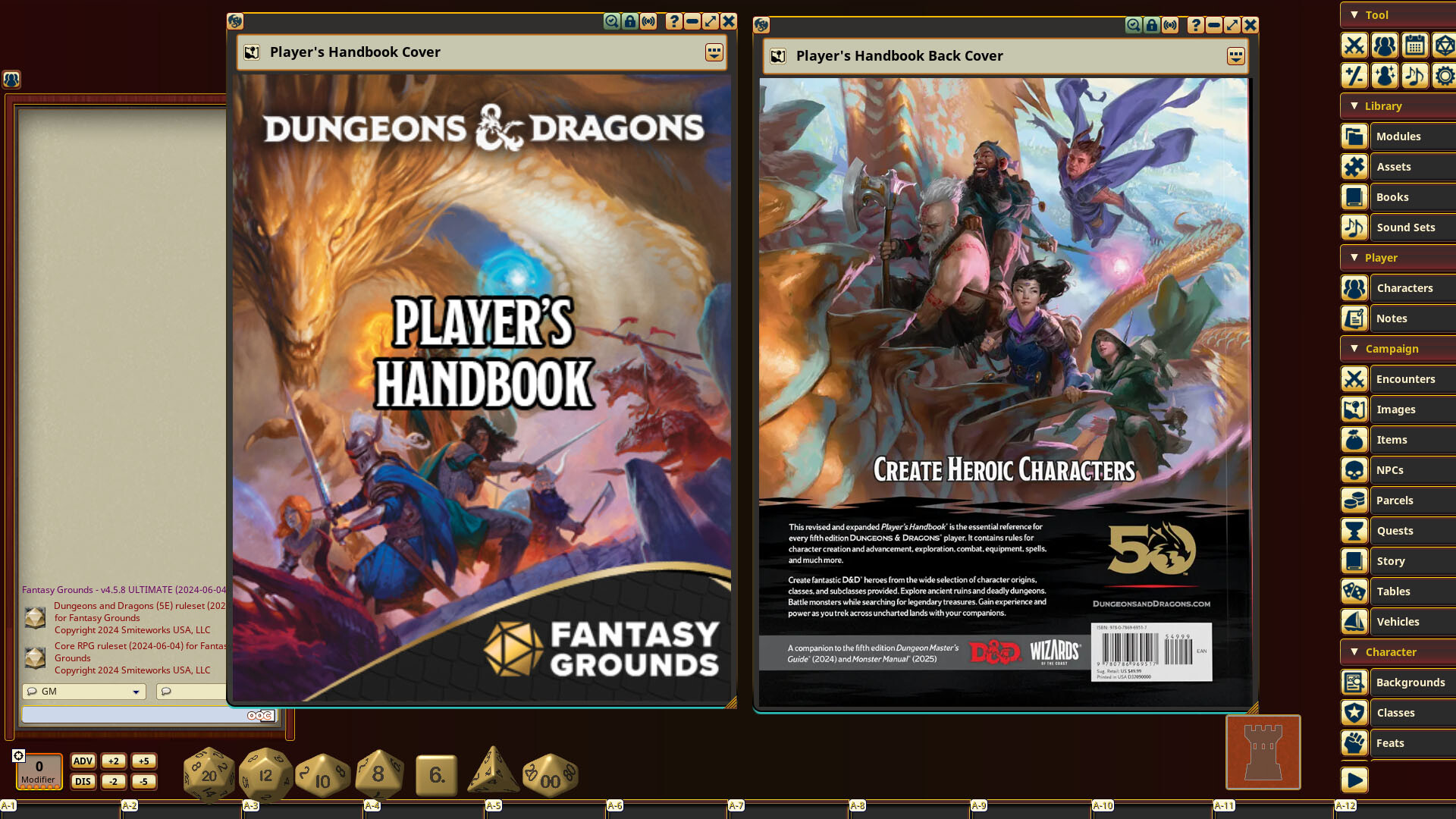 Fantasy Grounds - Dungeons & Dragons Player's Handbook on Steam