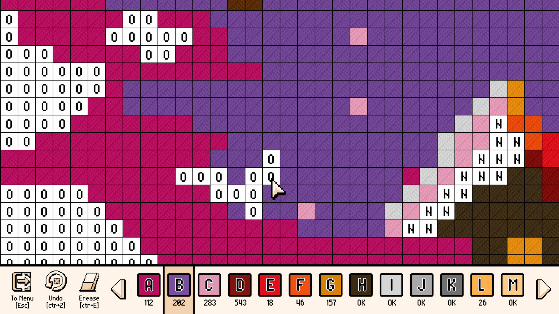 Pixel Cross Stitch Color by Number on Steam