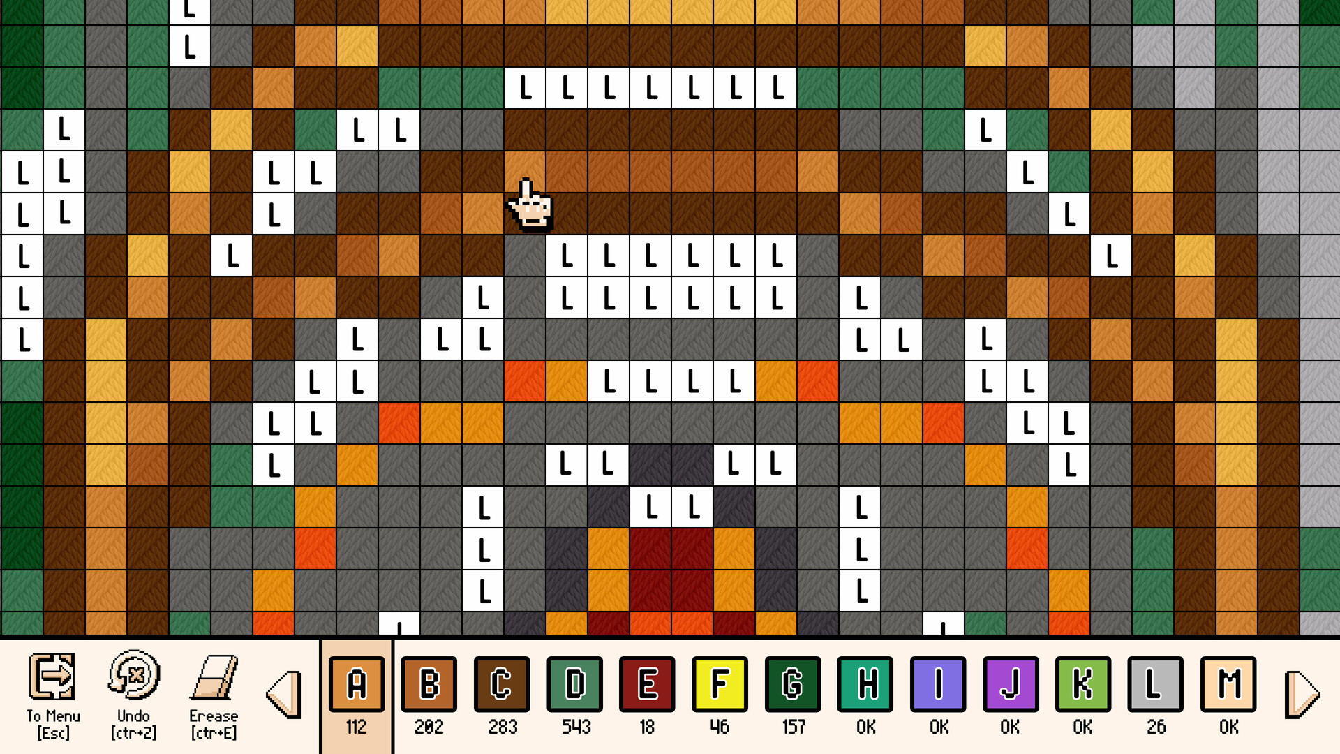 Pixel Cross Stitch Color by Number on Steam