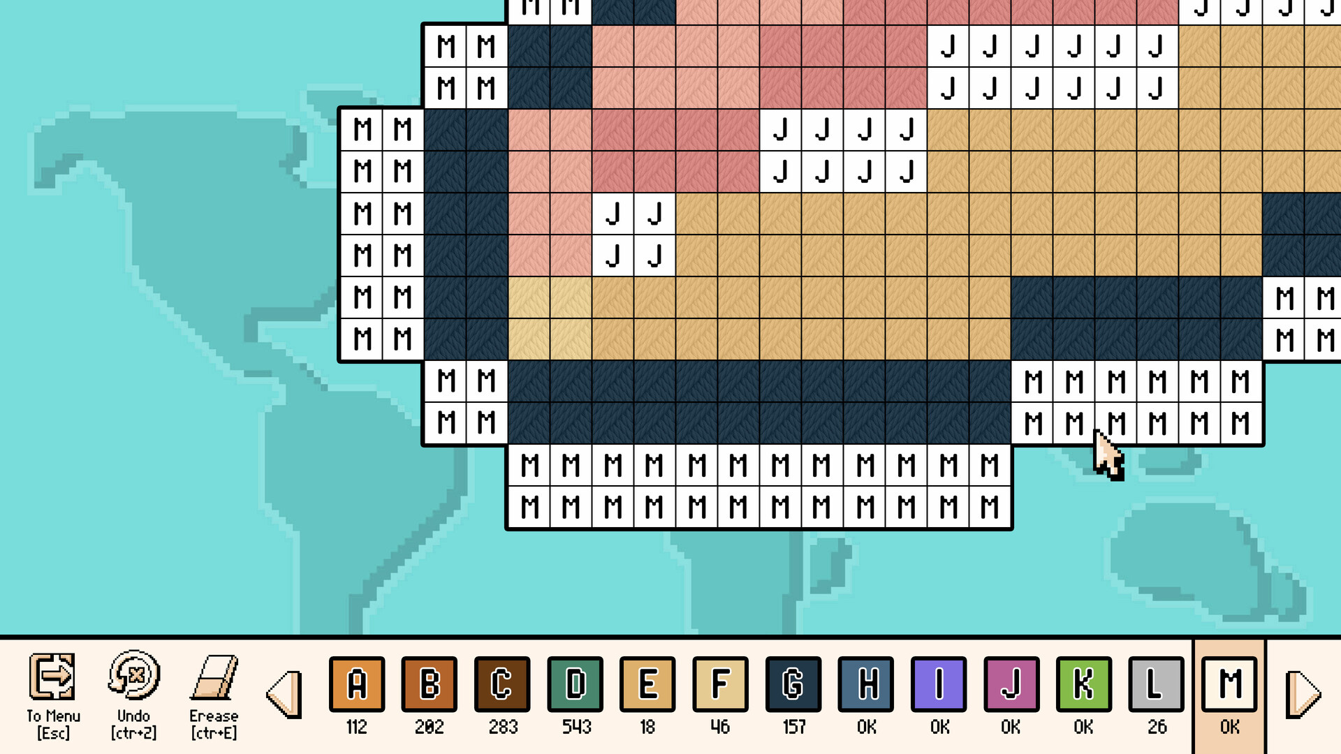 Pixel Cross Stitch Color by Number on Steam