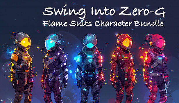 Swing Into Zero-G: Flame Suits Character Bundle on Steam