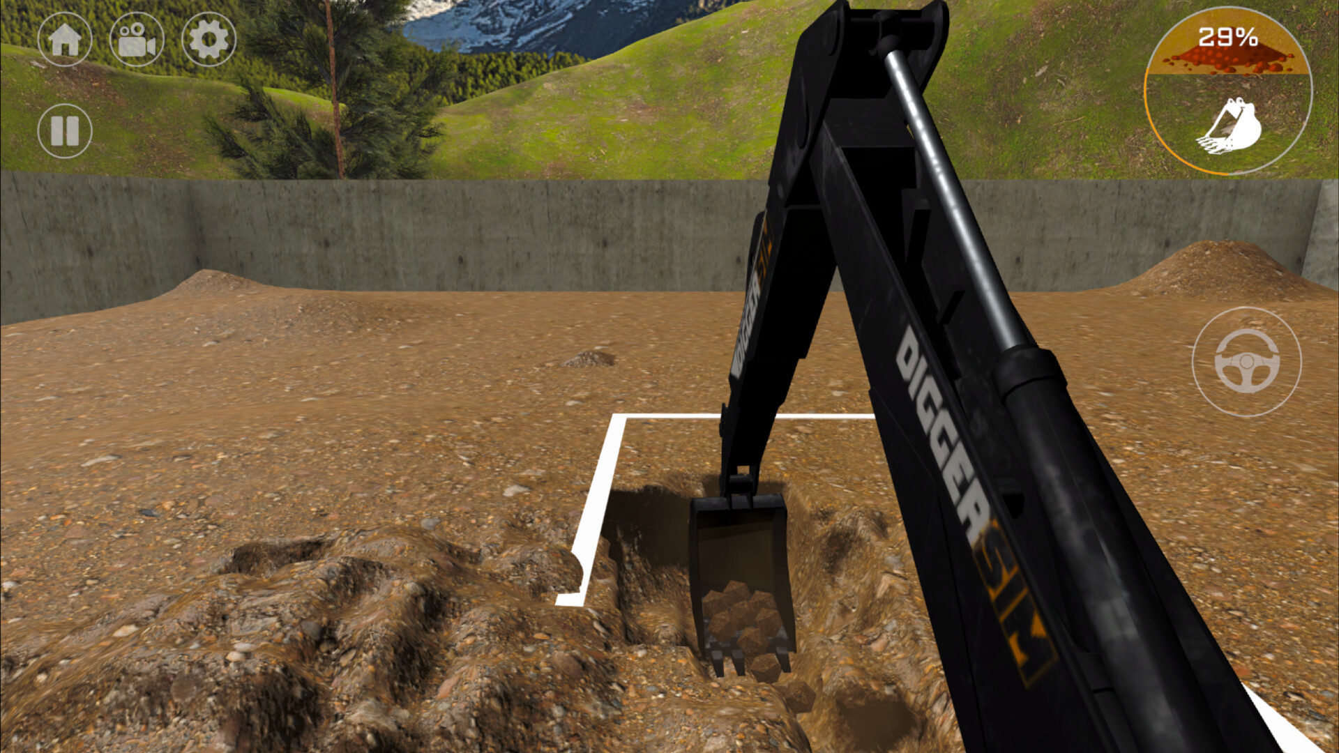 DiggerSim - Excavator Simulator on Steam