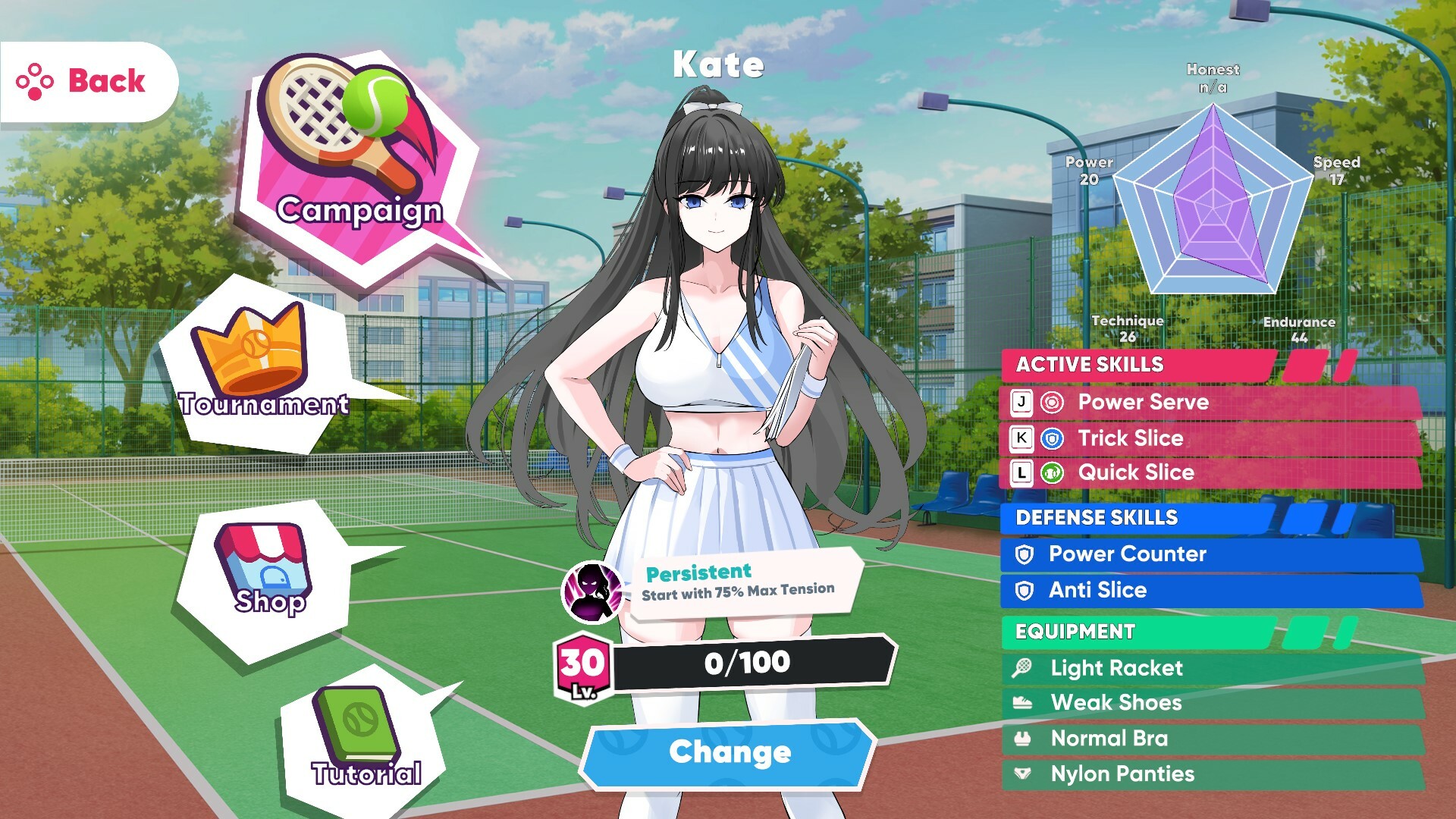Academy Love Saga: Tennis Angels EX on Steam