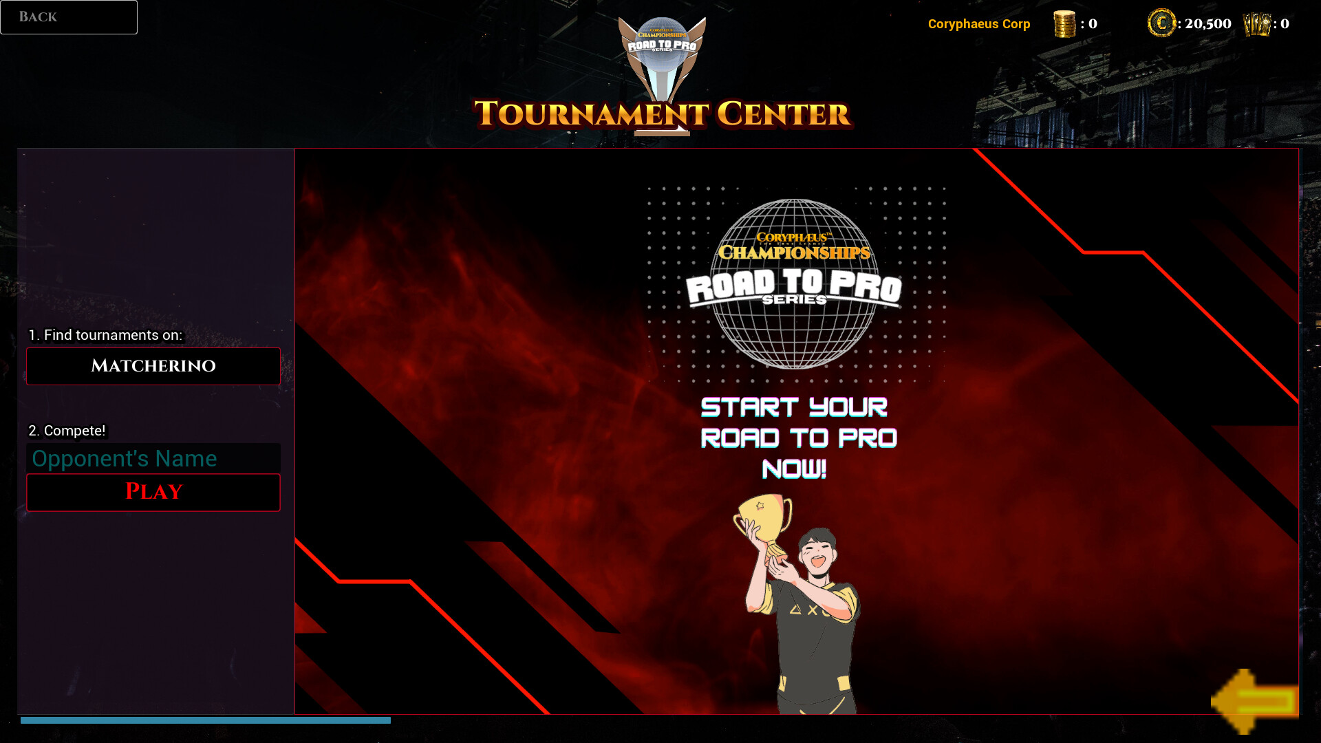 Coryphaeus Championships on Steam