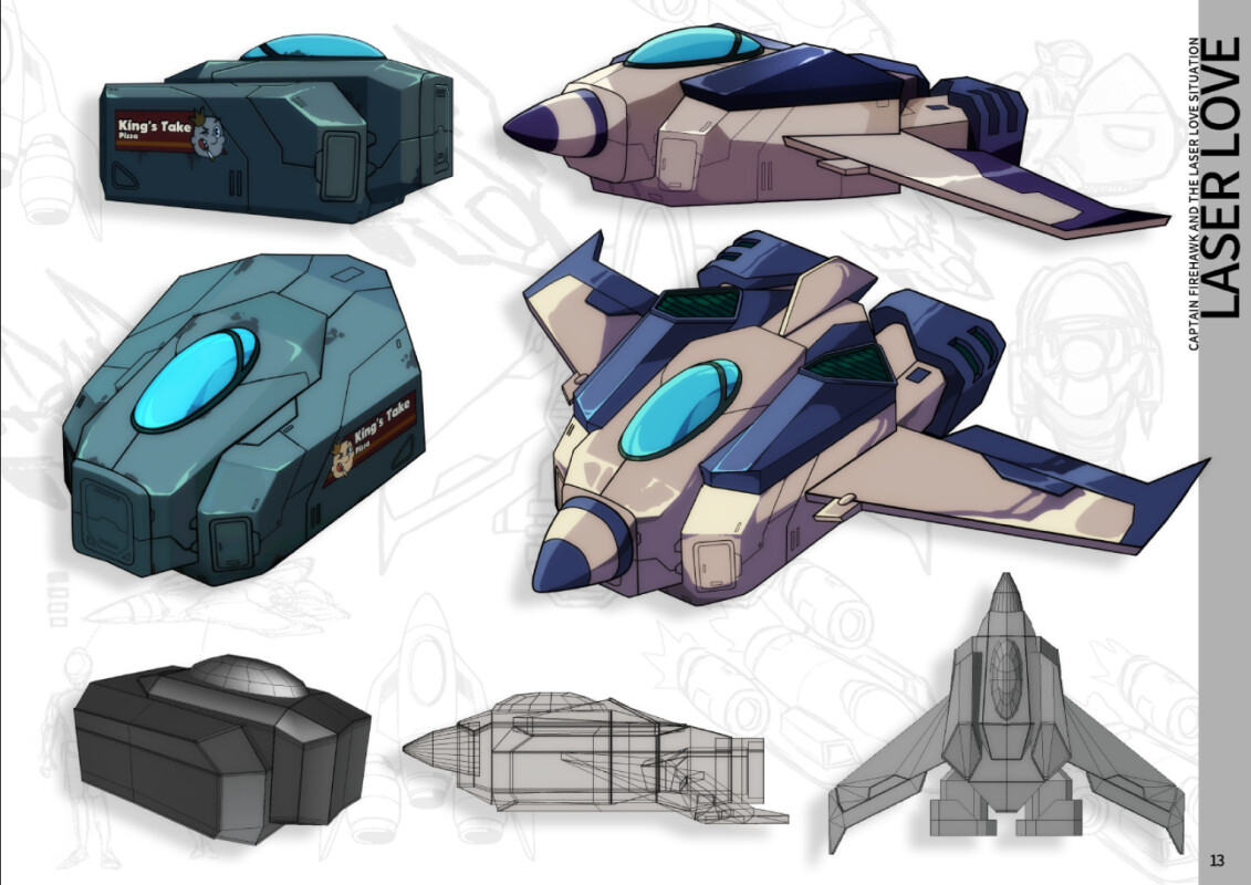 Captain Firehawk - Artbook on Steam