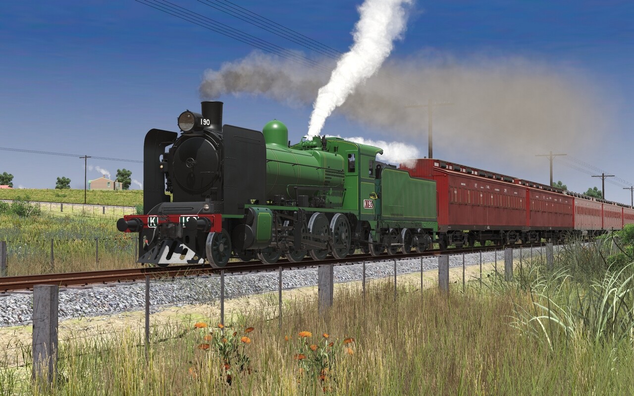 Trainz 2022 Dlc Vr K Class K190 2 Tone Green On Steam