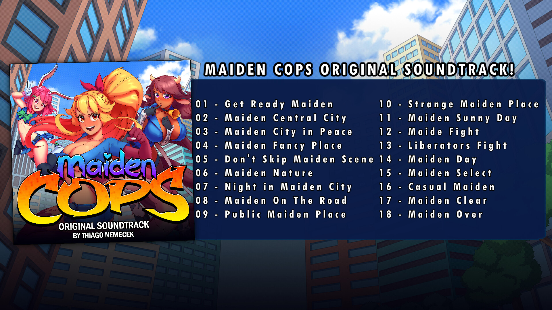 Maiden Cops Soundtrack on Steam