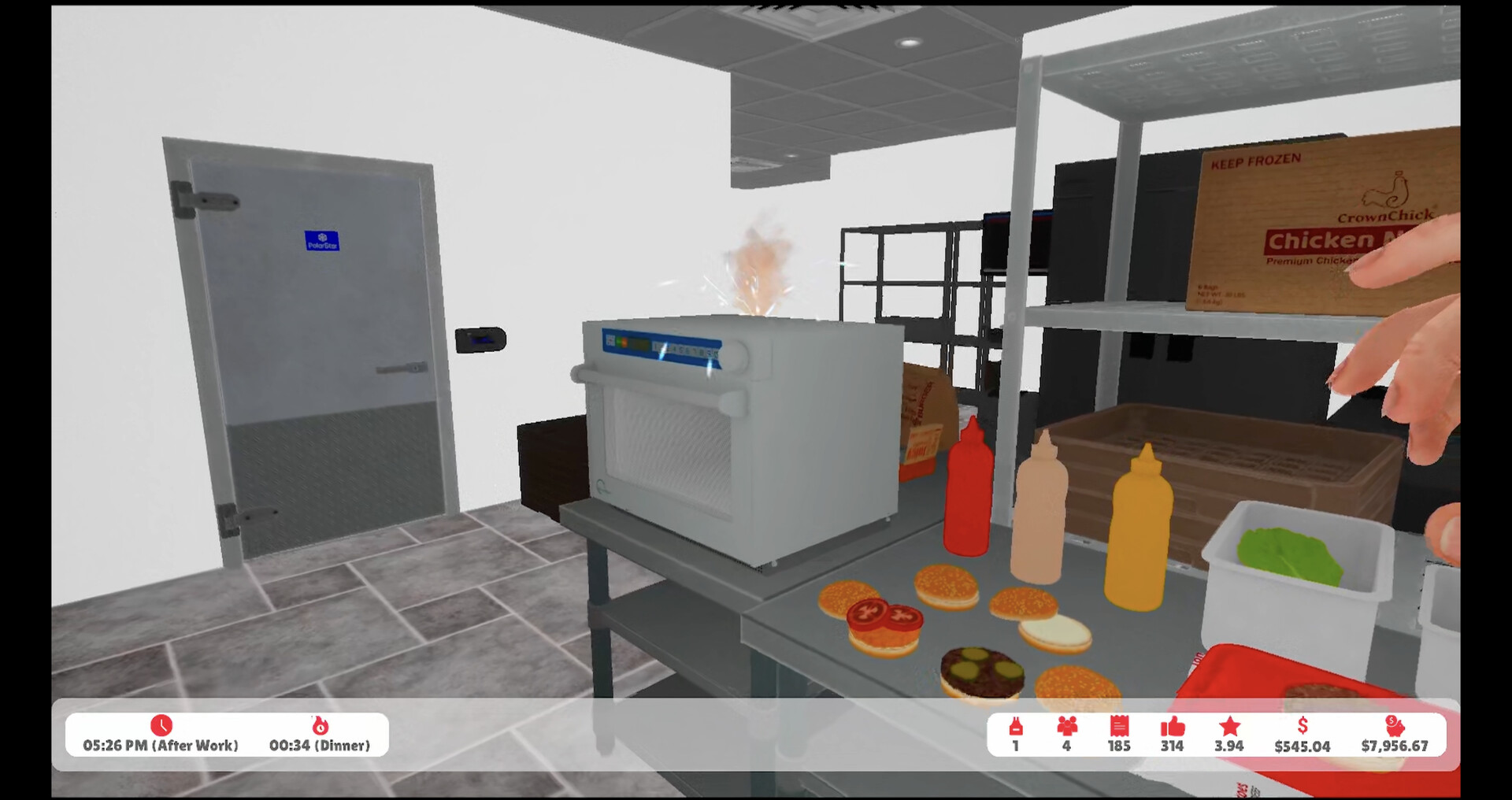 Burger Flipper: A Fast Food Restaurant Simulator on Steam