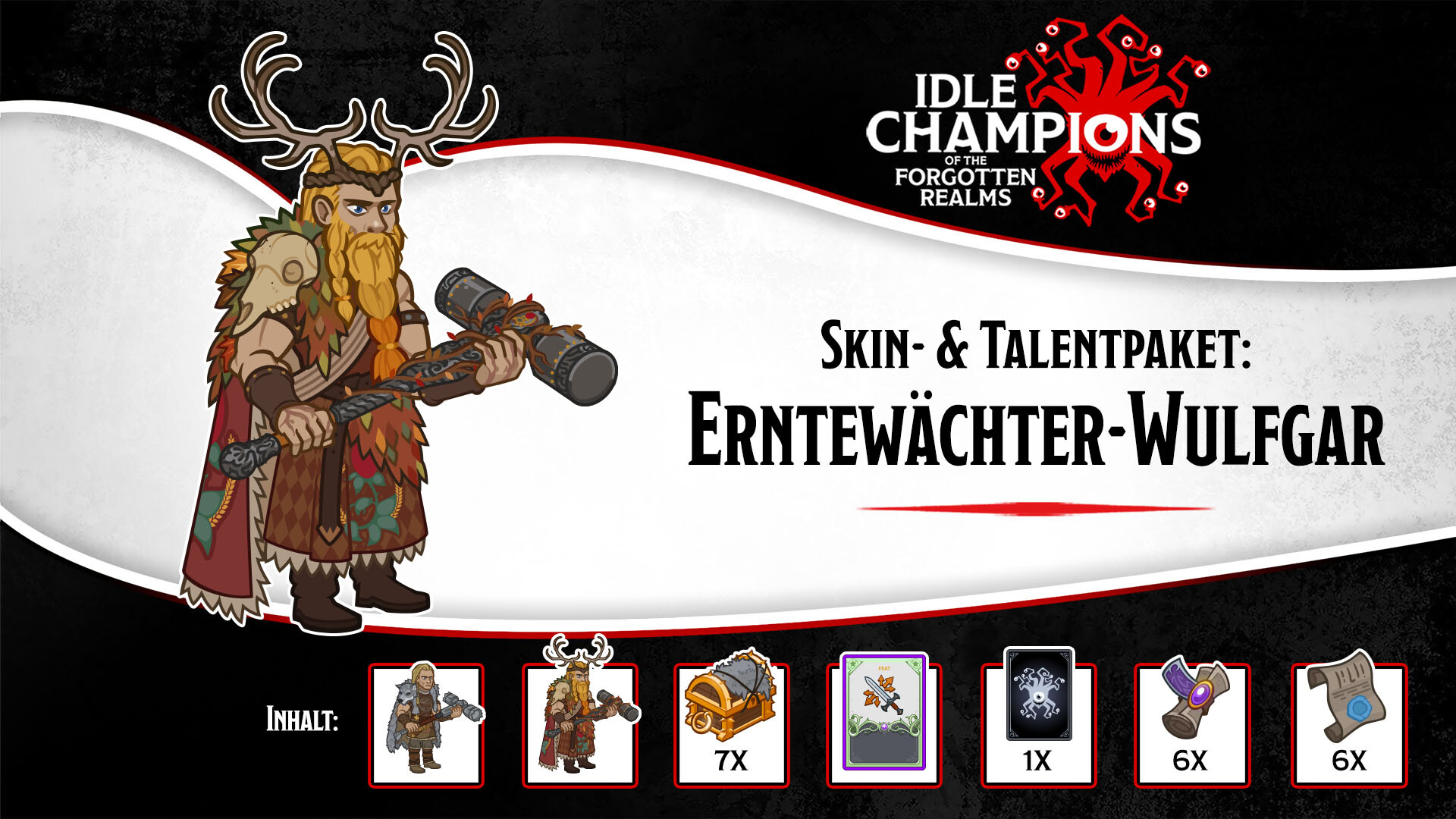 Skin- & Talentpaket: Erntewächter-Wulfgar bei Steam