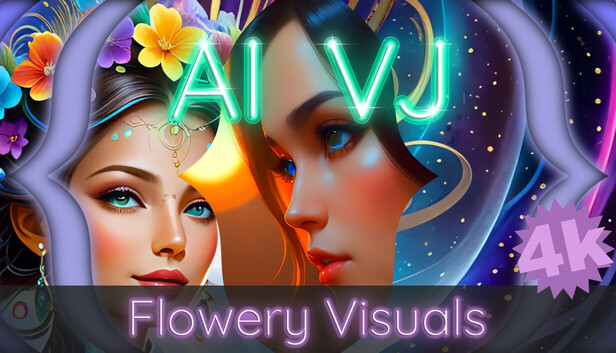AI-VJ - Flowery 4k Visuals on Steam