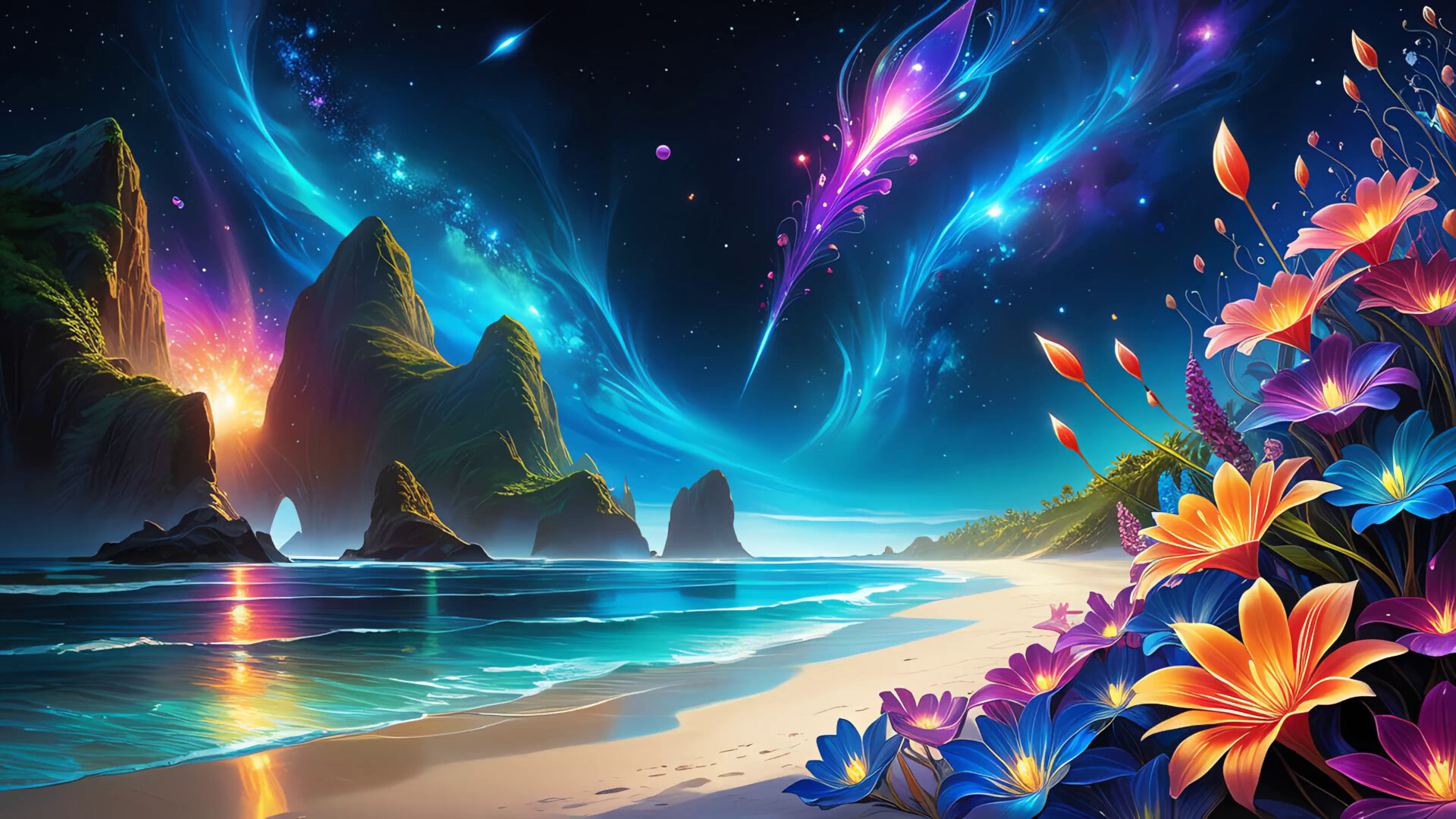 AI-VJ - Flowery 4k Visuals on Steam