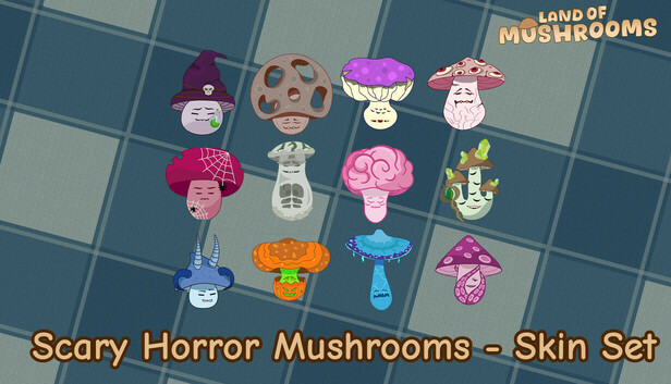 Scary Horror Mushrooms - Skin Set - Land of Mushrooms - Steam News Hub
