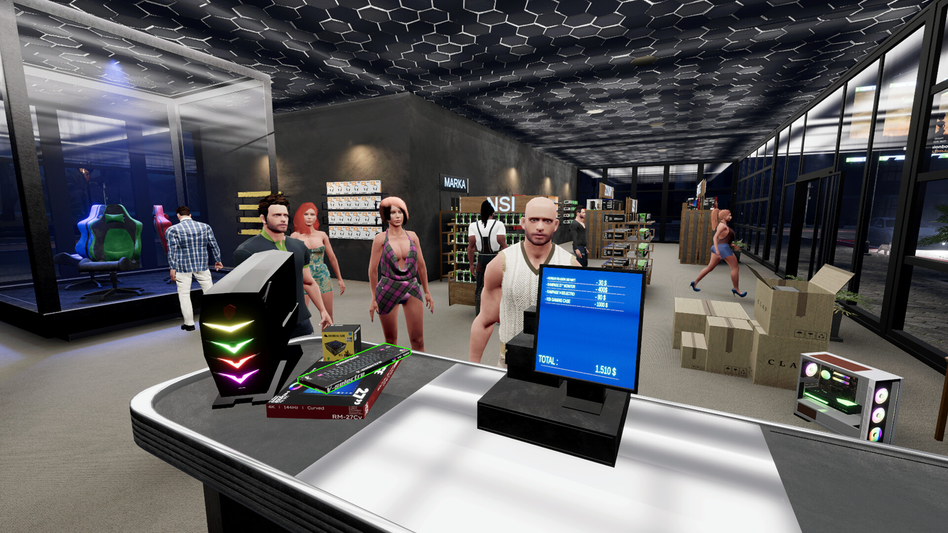 Tech Market Simulator - Keymailer