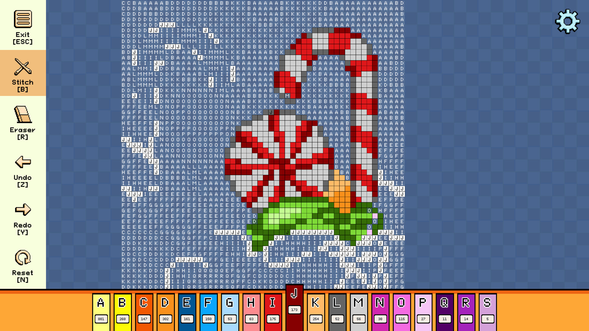 Pixel Cross Stitch - Christmas Pack 3 - Keymailer