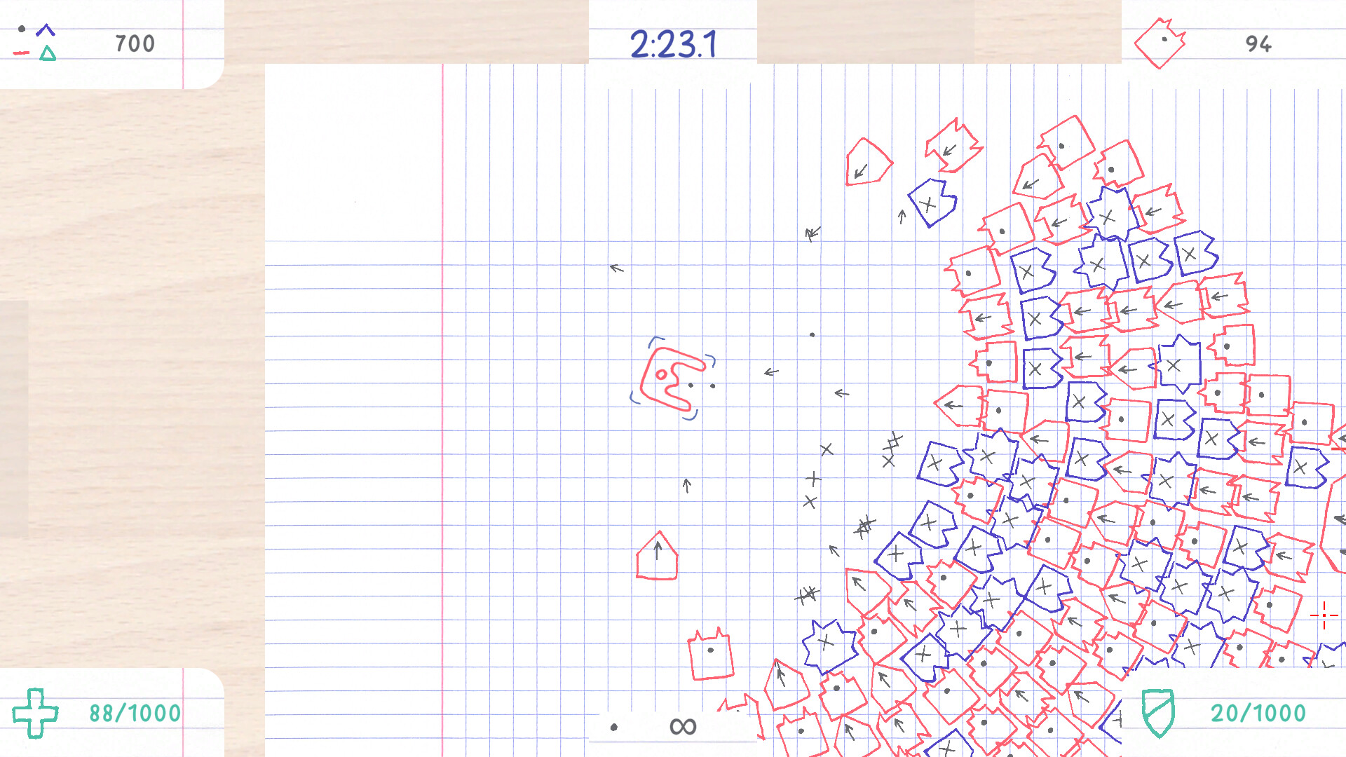 Squared Notebook Fight on Steam