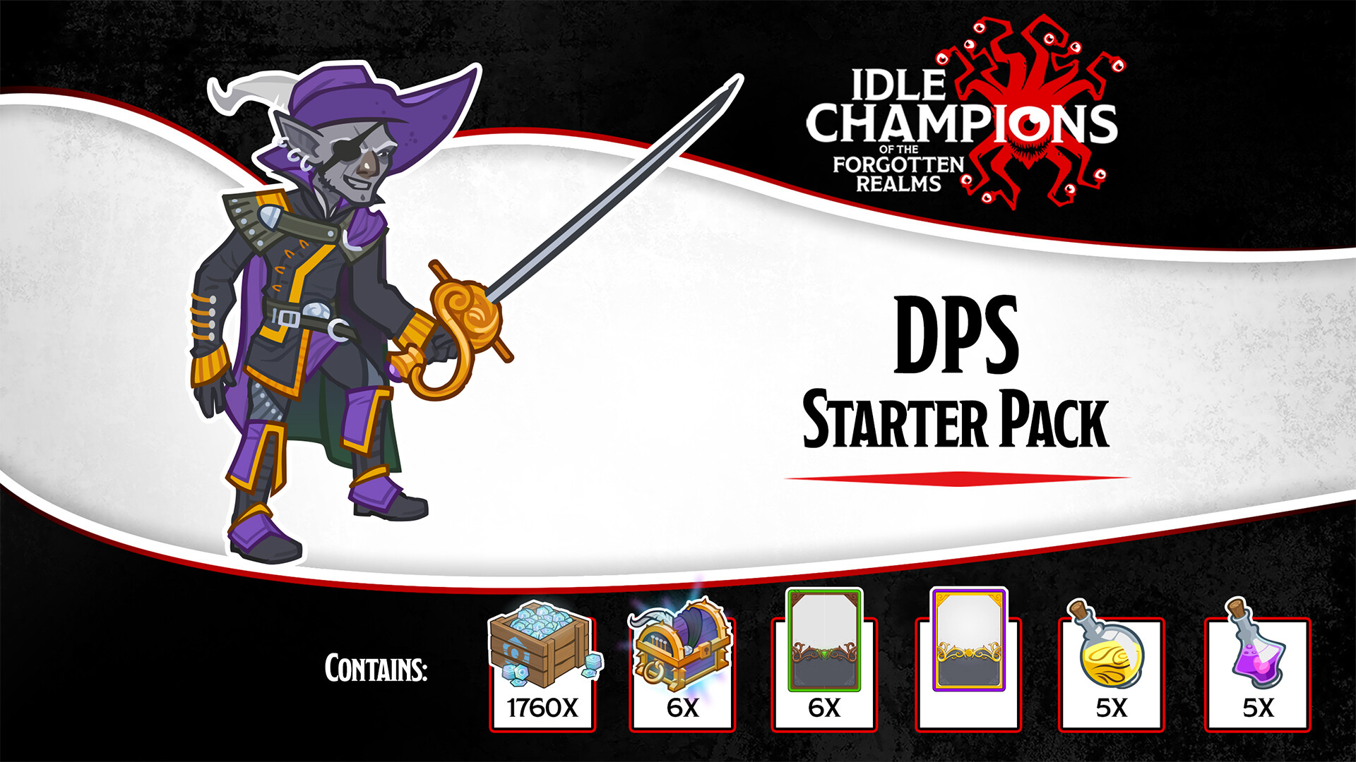 Idle Champions - DPS Starter Pack | Deku Deals