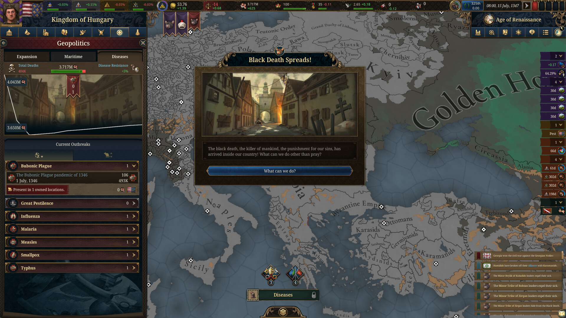 Pre-purchase Europa Universalis V on Steam