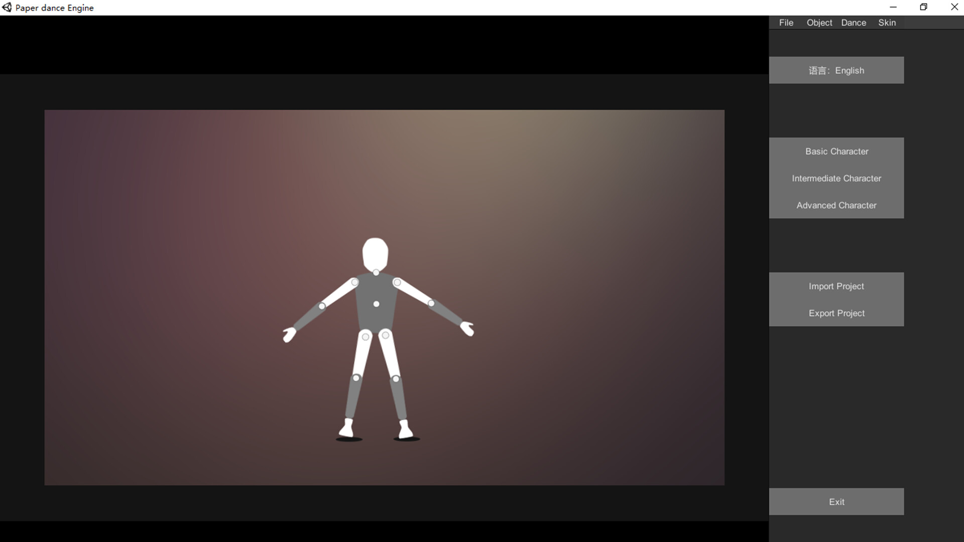 Paper dance Engine Demo on Steam
