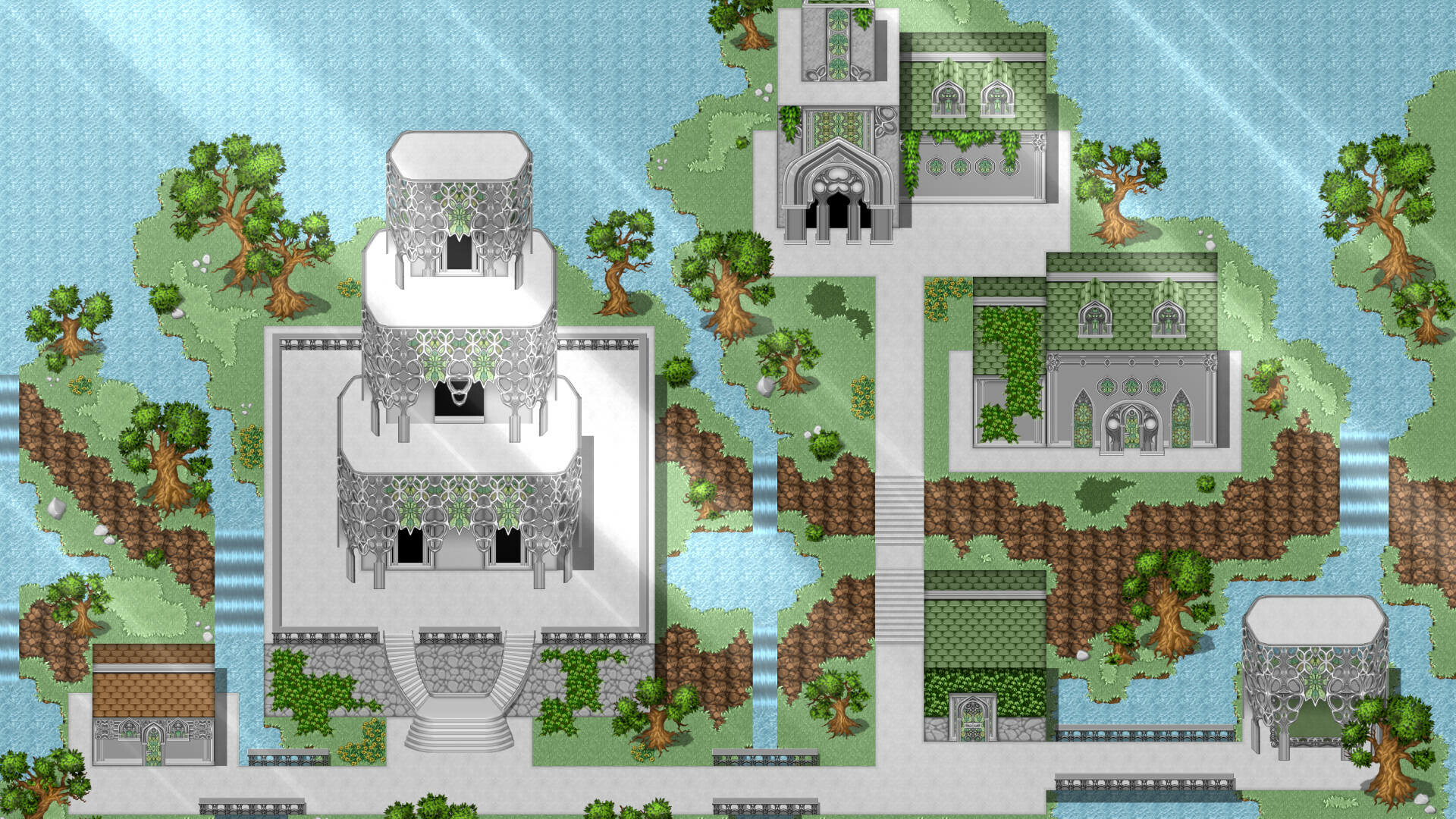 RPG Maker MV - KR Elf Kingdom Tileset | Steambase