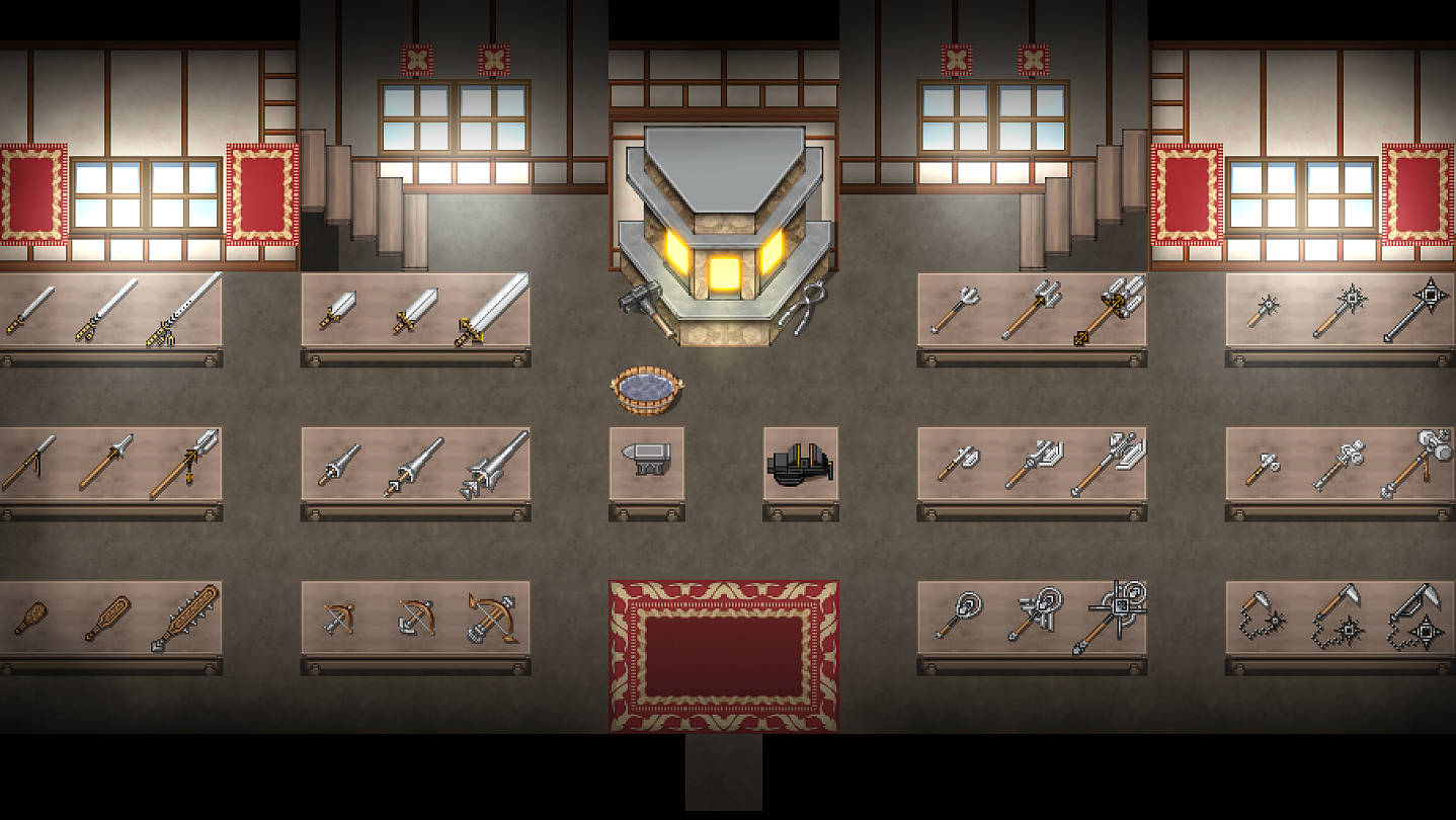 RPG Maker MZ - KR Fantasy Market - Weapons Tileset sur Steam