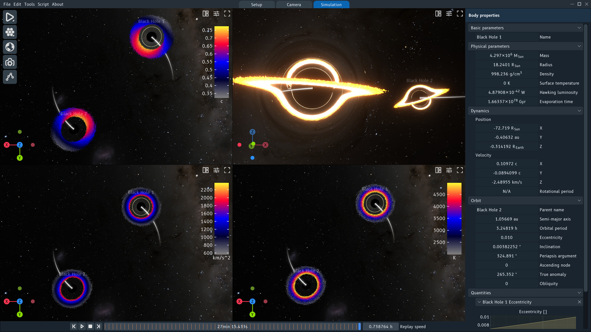 SpaceSim - Astrophysical Simulation Software | iSteam.net