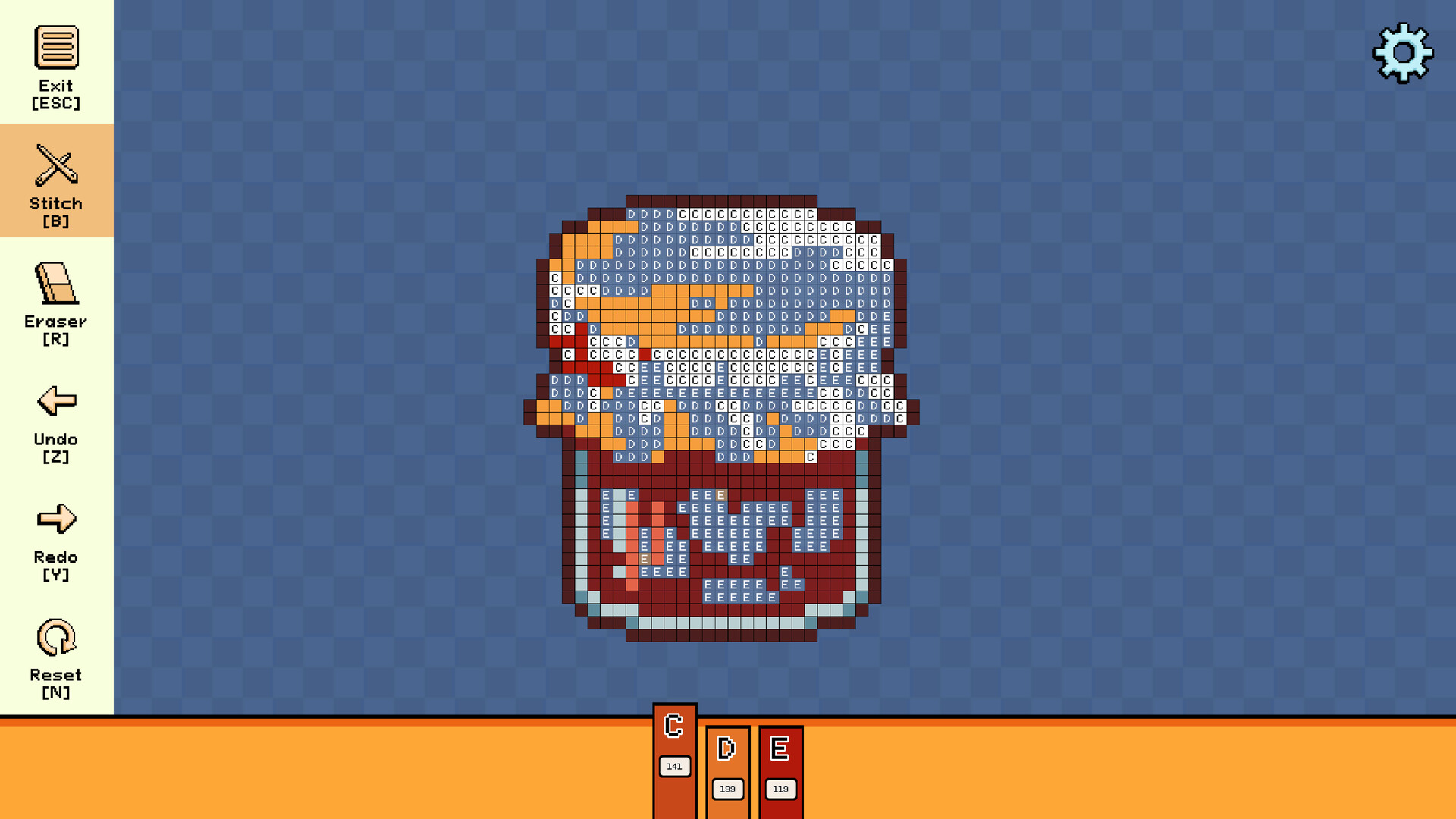 Pixel Cross Stitch - Autumn Miniatures Pack - Keymailer