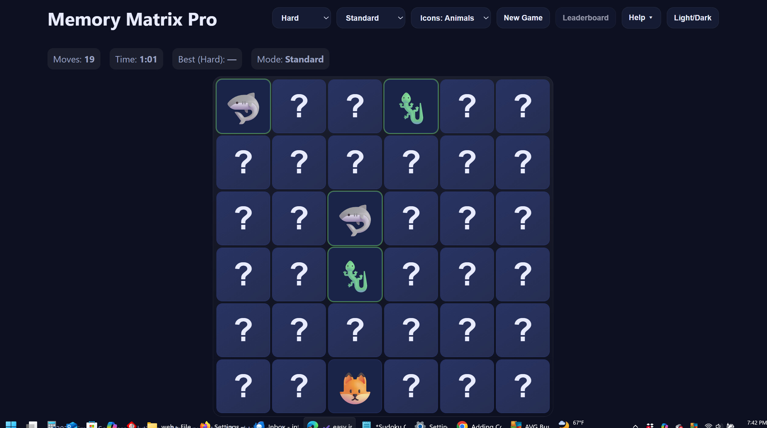 Memory Matrix Pro | Deku Deals