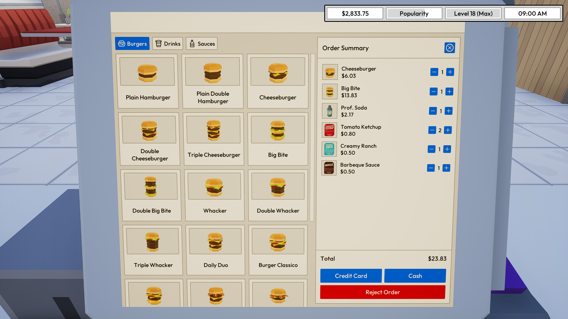 BurgerJoint: Fast Food Simulator - Steam Analytics • Datahumble