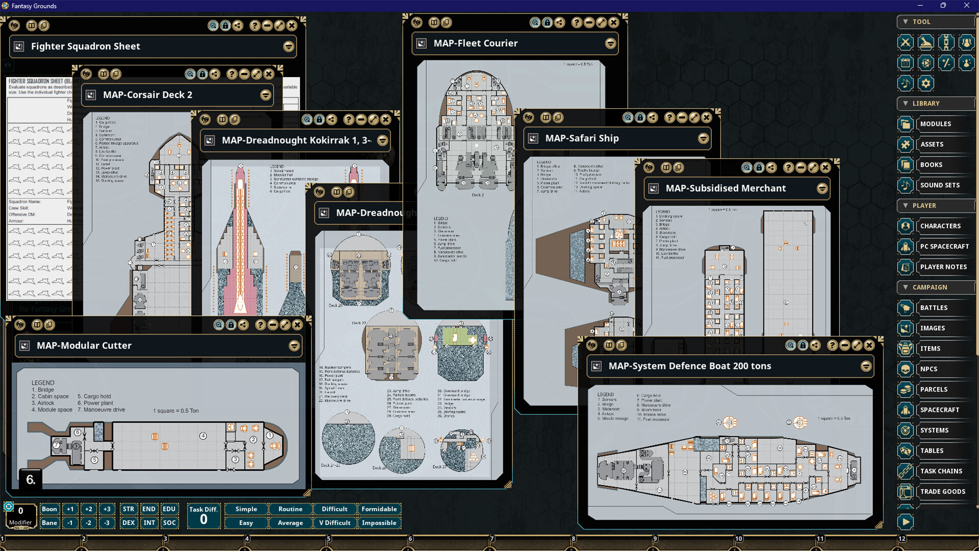 Fantasy Grounds - Traveller - High Guard Update 2022 | Deku Deals