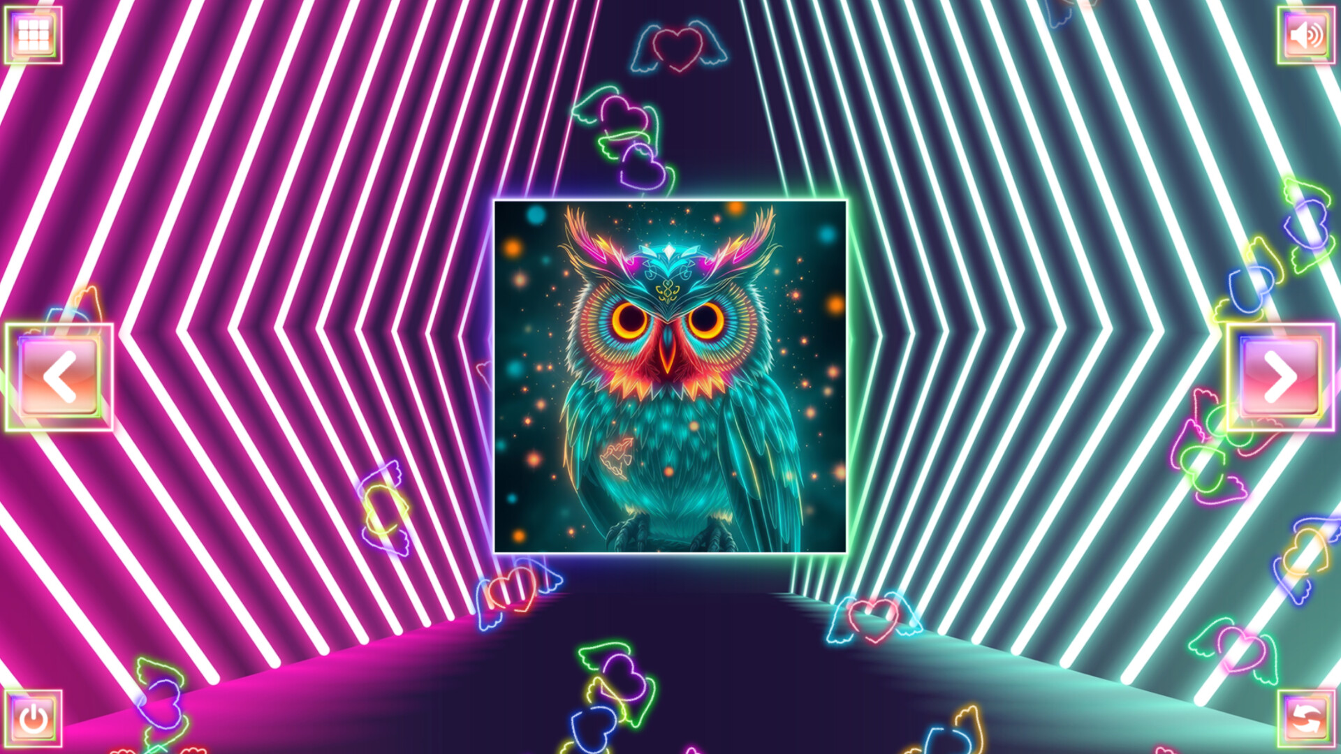 Neon Fantasy: Owls | iSteam.net