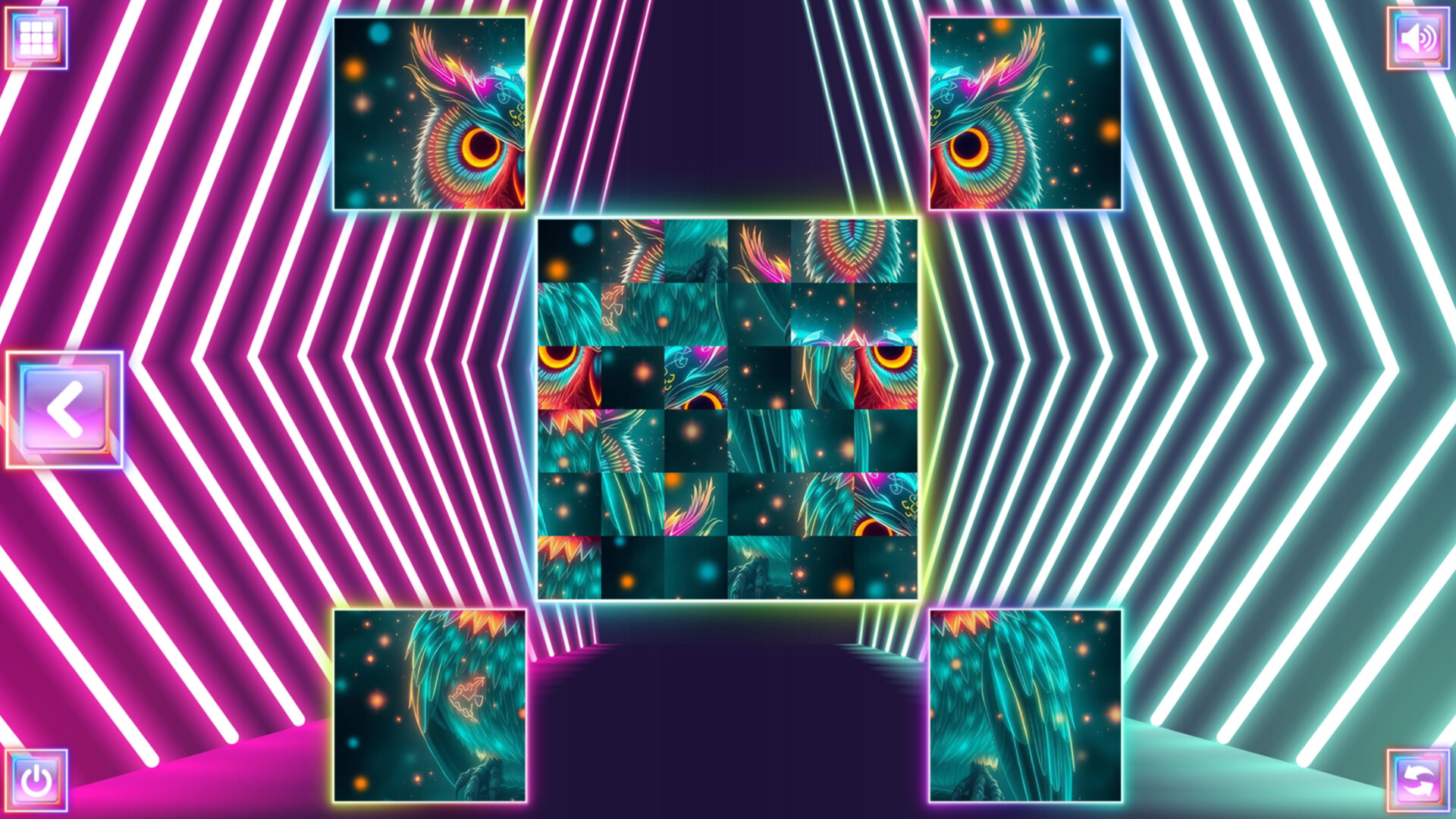 Neon Fantasy: Owls | iSteam.net