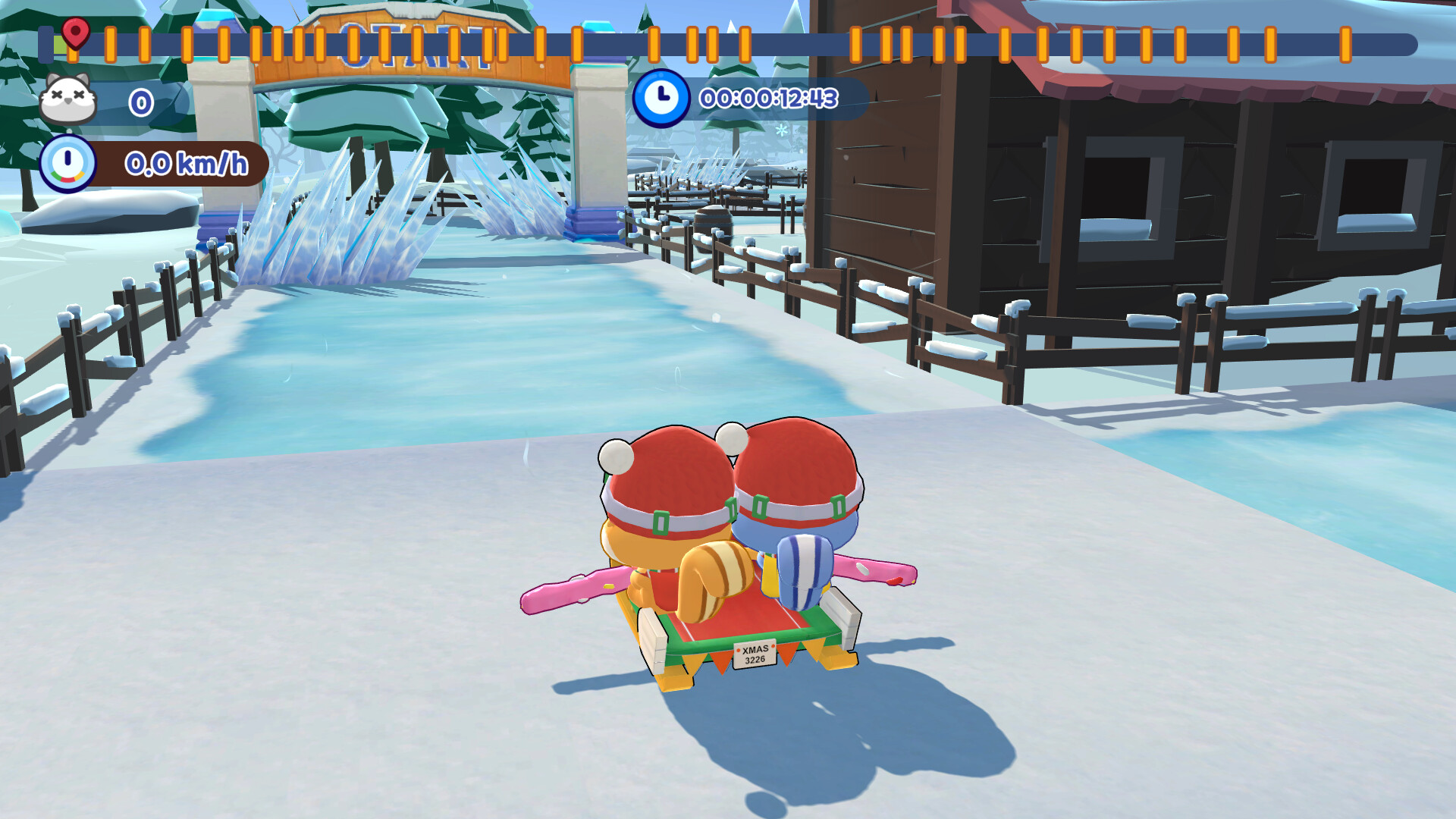 Steam 上的 SKID: Tori's Frozen Racing
