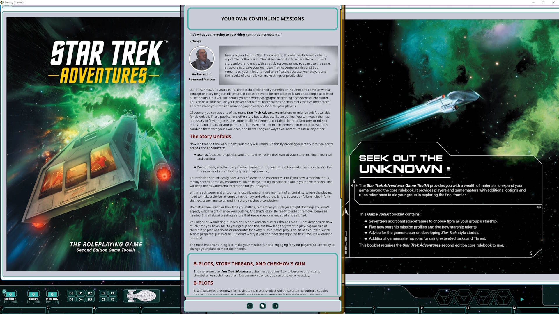 Fantasy Grounds - Star Trek Adventures - Second Edition - Game Toolkit ...