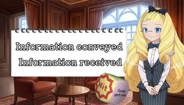 Information conveyed Information received on Steam