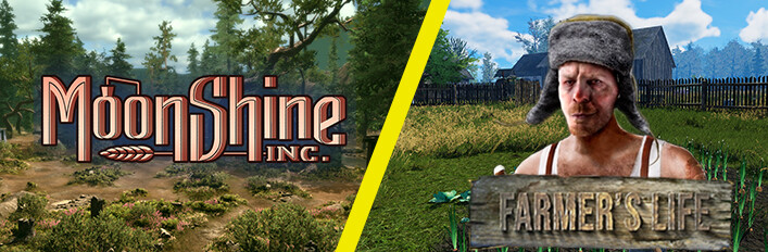 Save 30% on Moonshine and Farmer on Steam
