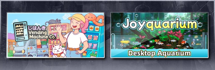 Save 49% on Vending Machine Co. & Joyquarium on Steam